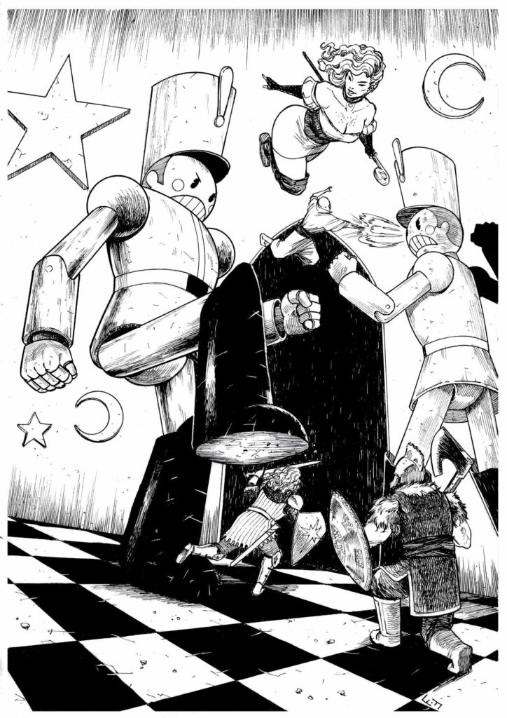 Funhouse Dungeon of the Puppet Jester – 1E Softcover Book + PDF – Dark ...