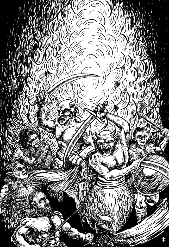 Legend of the Seven Golden Demons – 5E Softcover Book + PDF – Dark ...