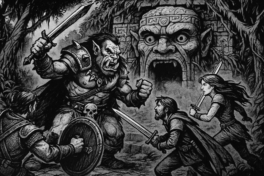Hidden Shrine of the Warlord Chief – 1E Softcover Book + PDF – Dark ...
